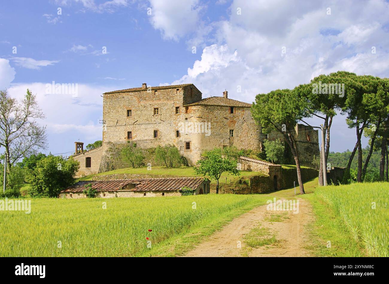 Castellina Scalo 03 Stock Photo - Alamy