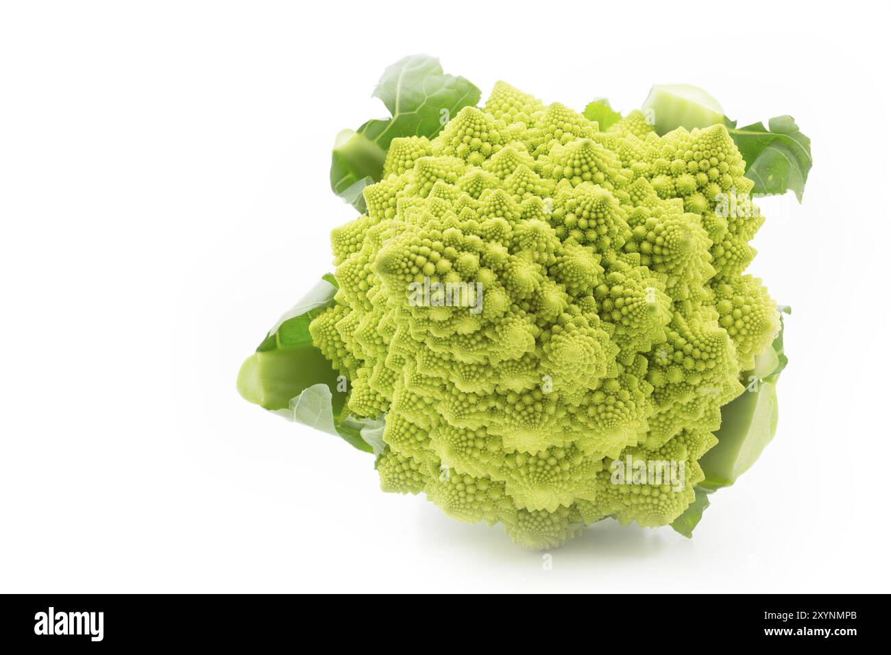 Romanesco cabbage brassica oleracea Cut Out Stock Images & Pictures - Alamy