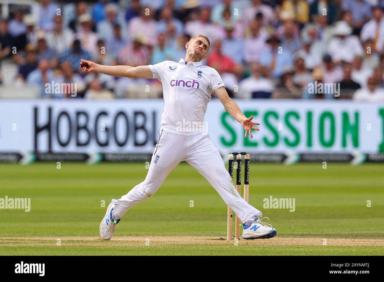 London, England. 30th August, 2024. England's Ollie Stone during the ...