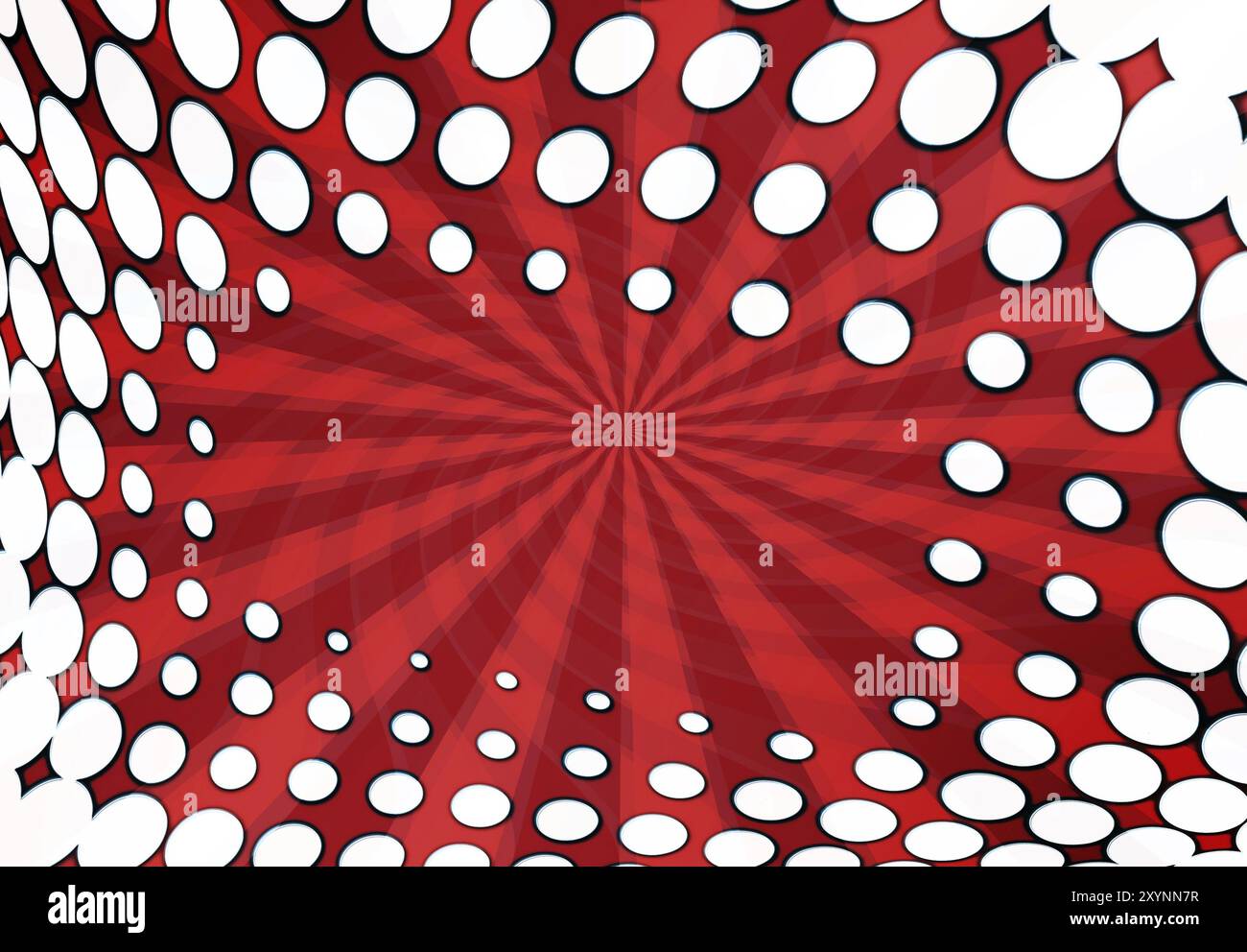 Stylish dots abstract red background Stock Photo - Alamy