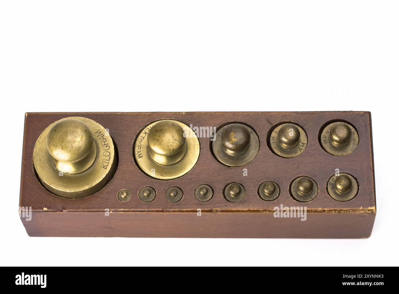 Brass weights hi-res stock photography and images - Alamy