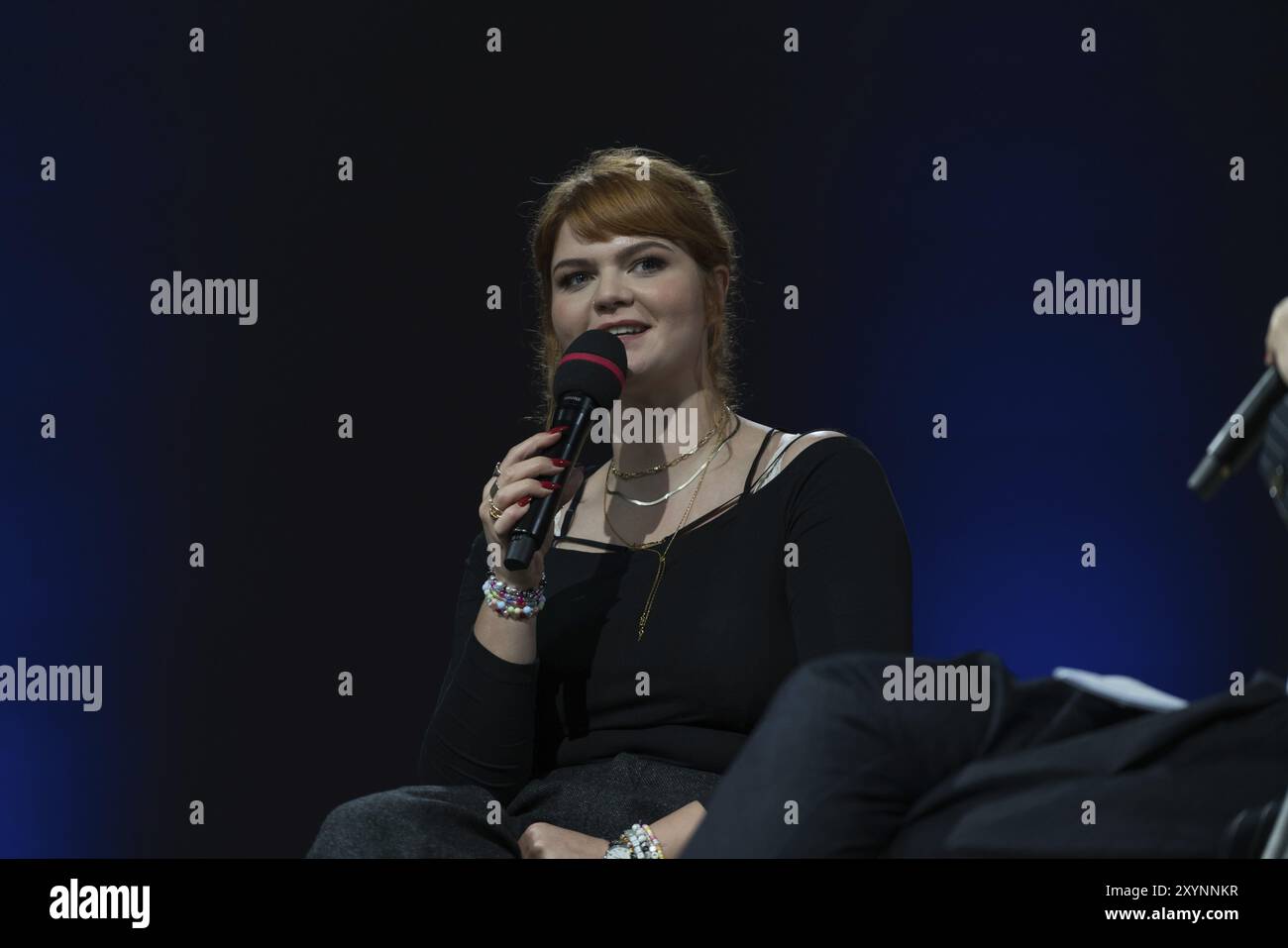 FRANKFURT AM MAIN, Germany, October 20 2023: Sophie Passmann (*1994 ...