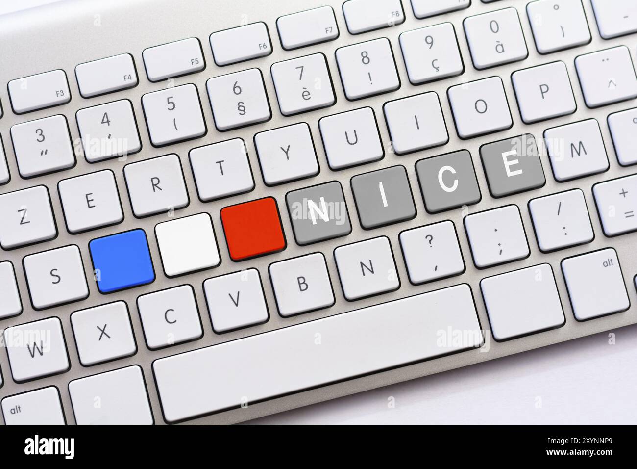 Nice character font hi-res stock photography and images - Alamy