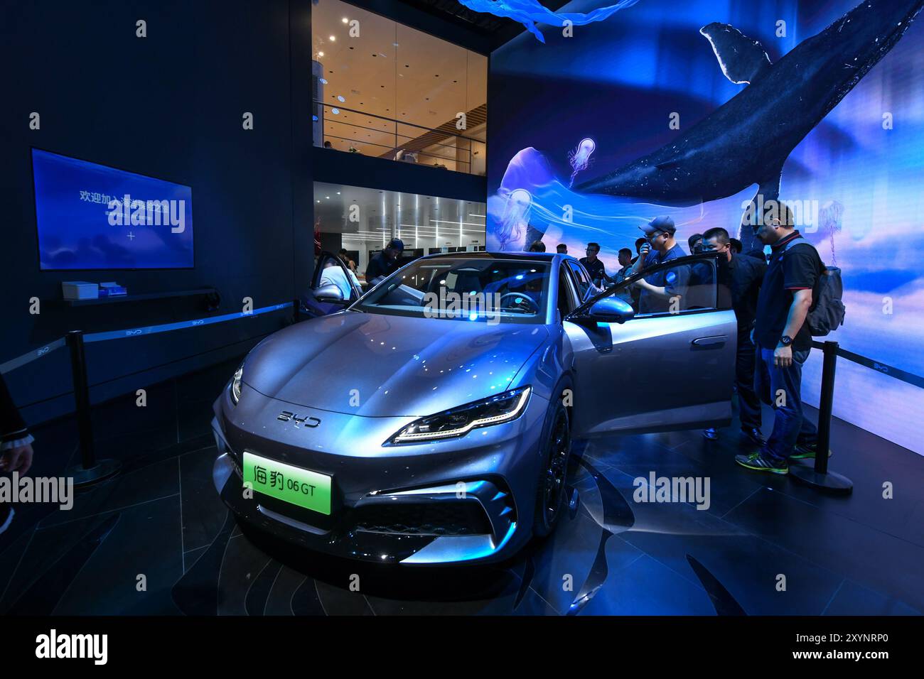 Chengdu, China's Sichuan Province. 30th Aug, 2024. A BYD Seal 06GT ...