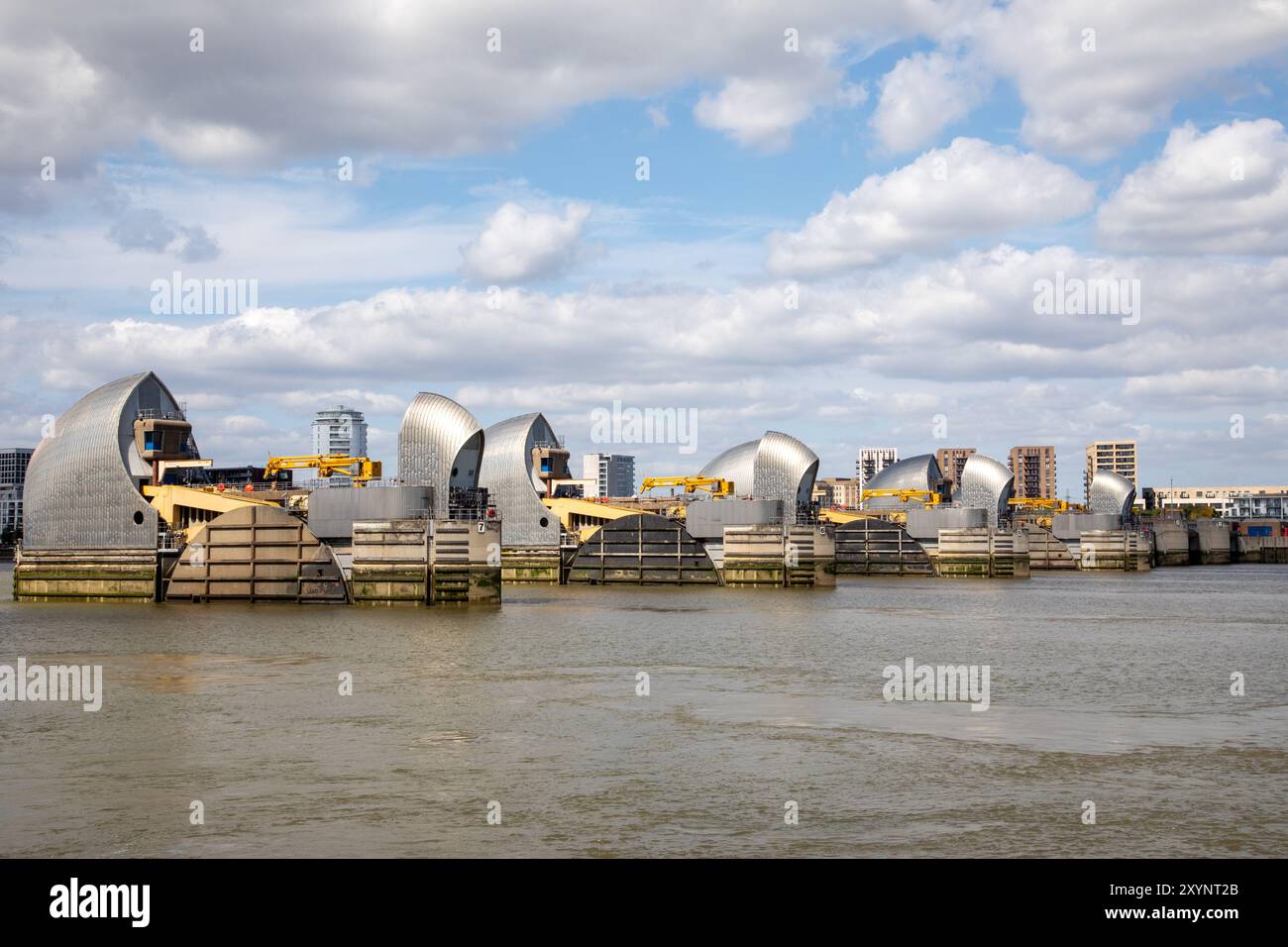 Thames Barrier, London Stock Photo - Alamy