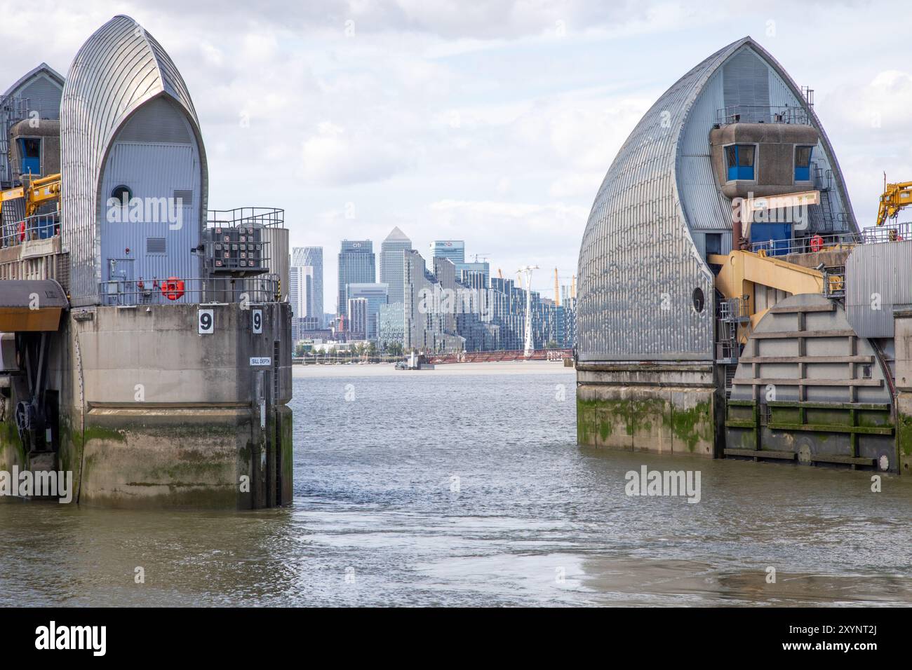 Largest movable flood barriers in the world hi-res stock photography ...