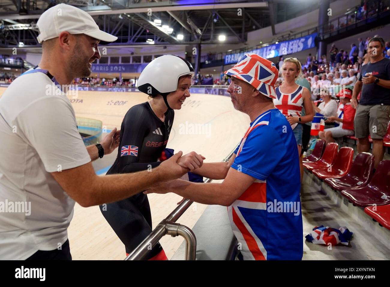 Geat Britain's Elizabeth Jordan after winning the Women's B 1000m Time ...