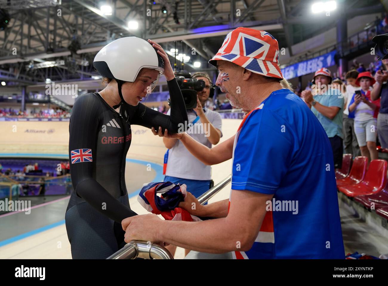 Geat Britain's Elizabeth Jordan after winning the Women's B 1000m Time ...