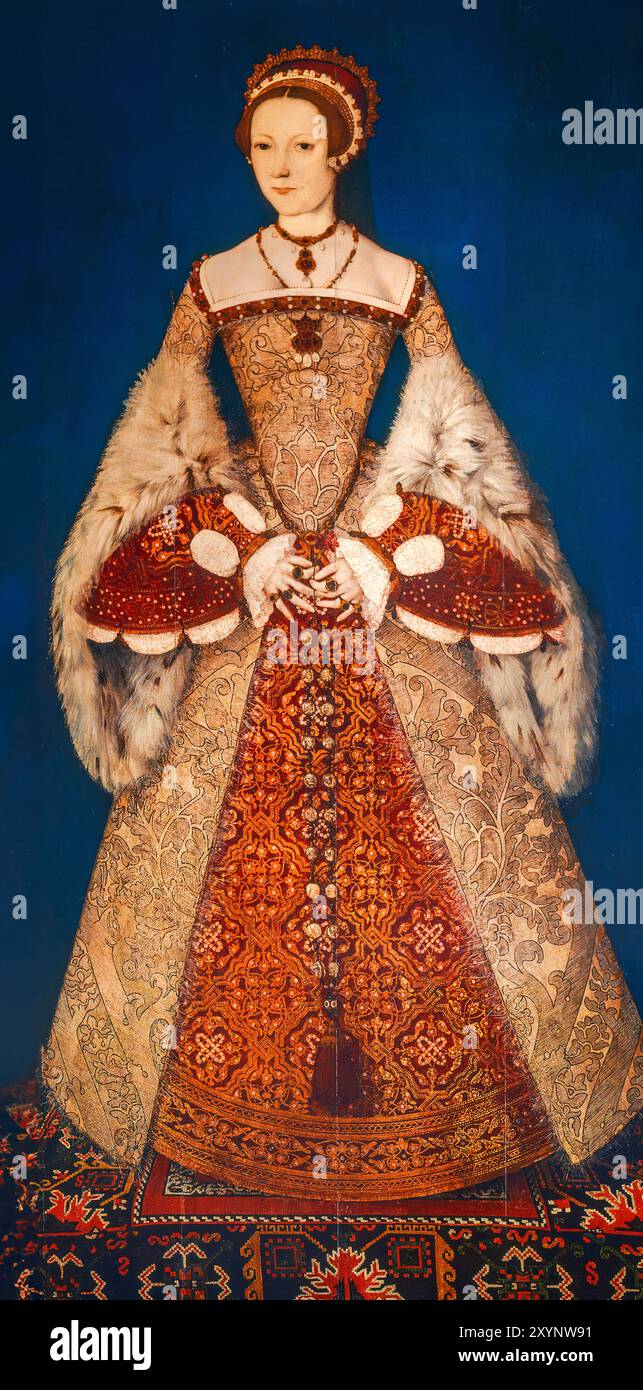 Katherine Parr. Portrait of the sixth wife of King Henry VIII of ...