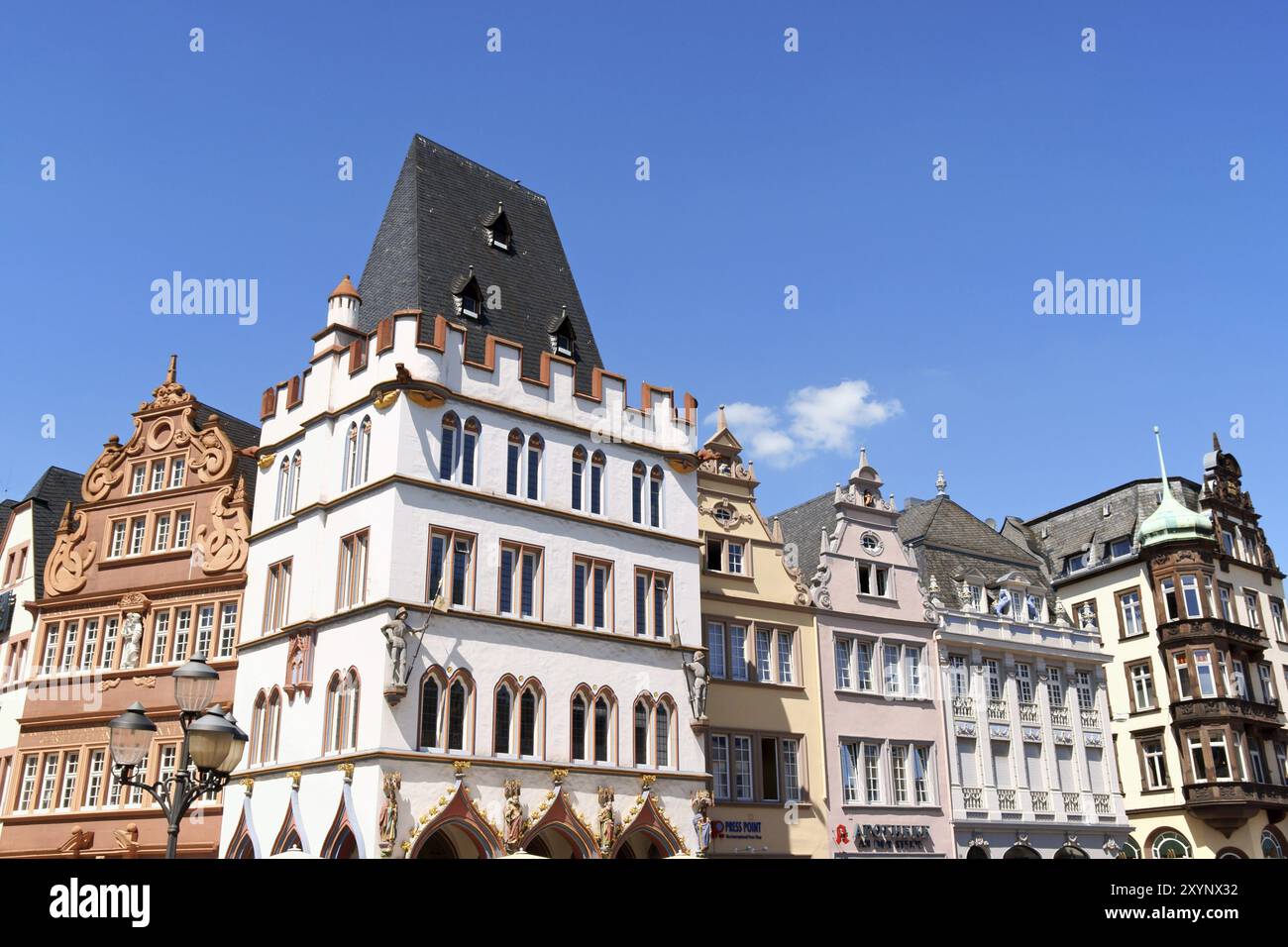Trier, Germany, August 4, 2009: glimpse of downtown Trier the oldest ...