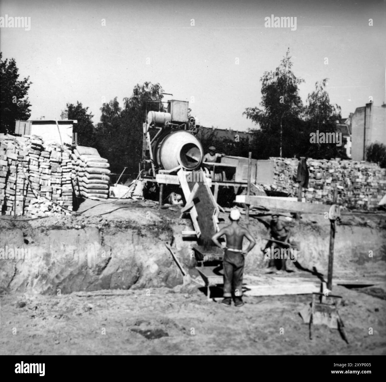 Nachkriegsdeutschland Black and White Stock Photos & Images - Alamy