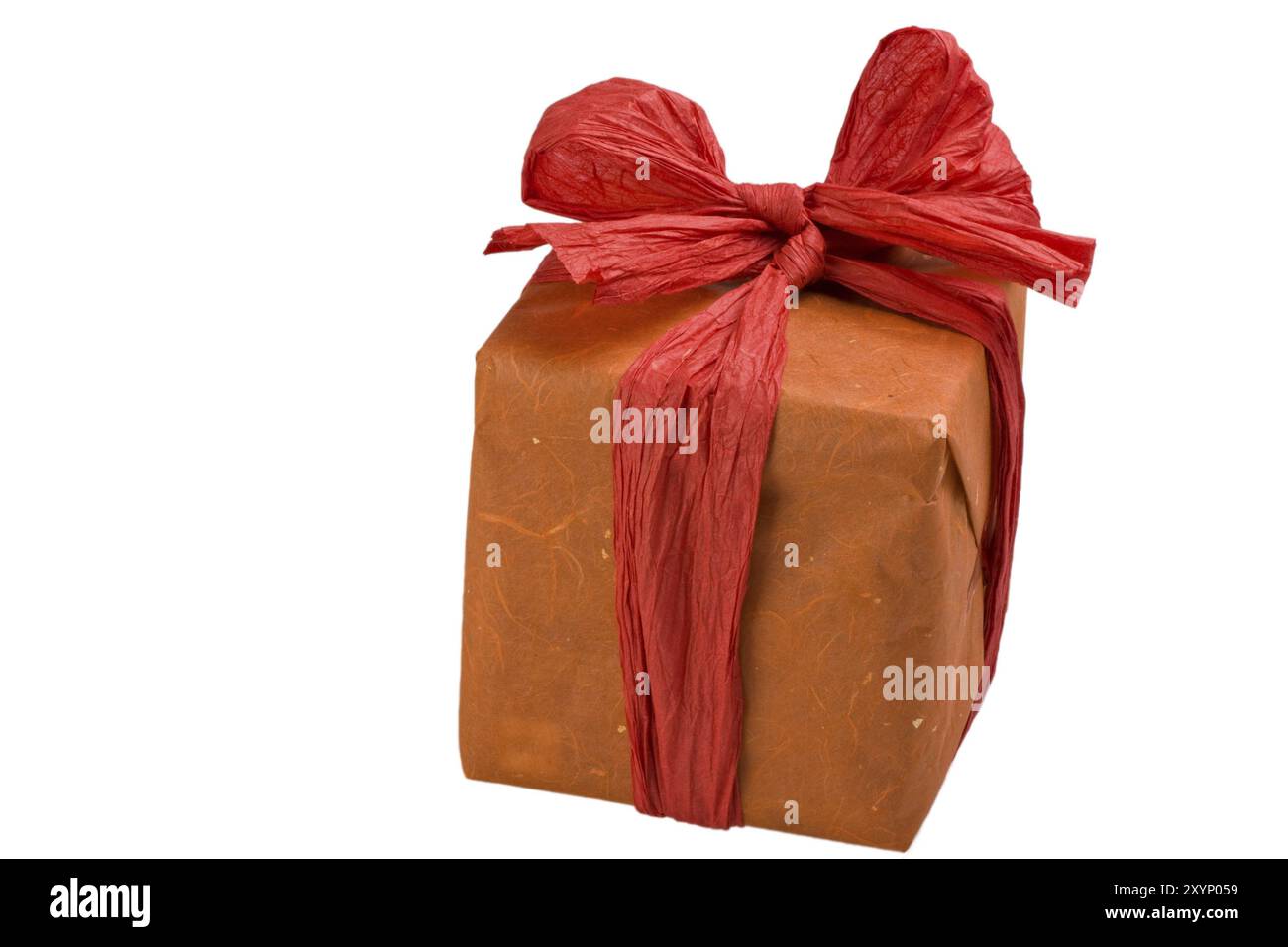Packed present wrapped in Cut Out Stock Images & Pictures - Alamy