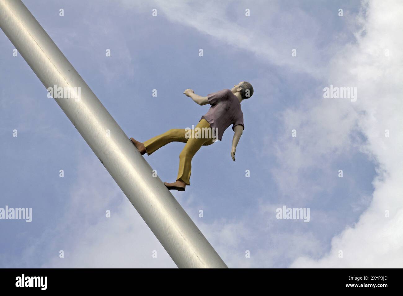 Man goes to heaven Stock Photo - Alamy