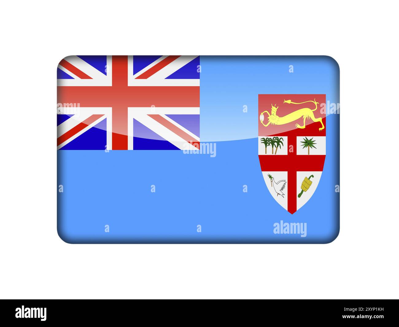 Fiji flag icons hi-res stock photography and images - Alamy