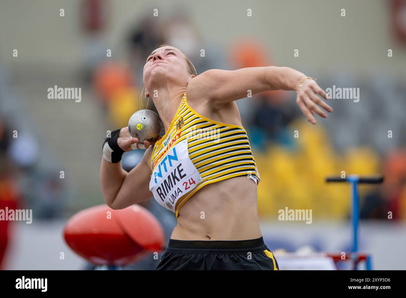 Chantal RIMKE (LC Jena), GERMANY, Shot Put Women PER, Leichtathletik ...