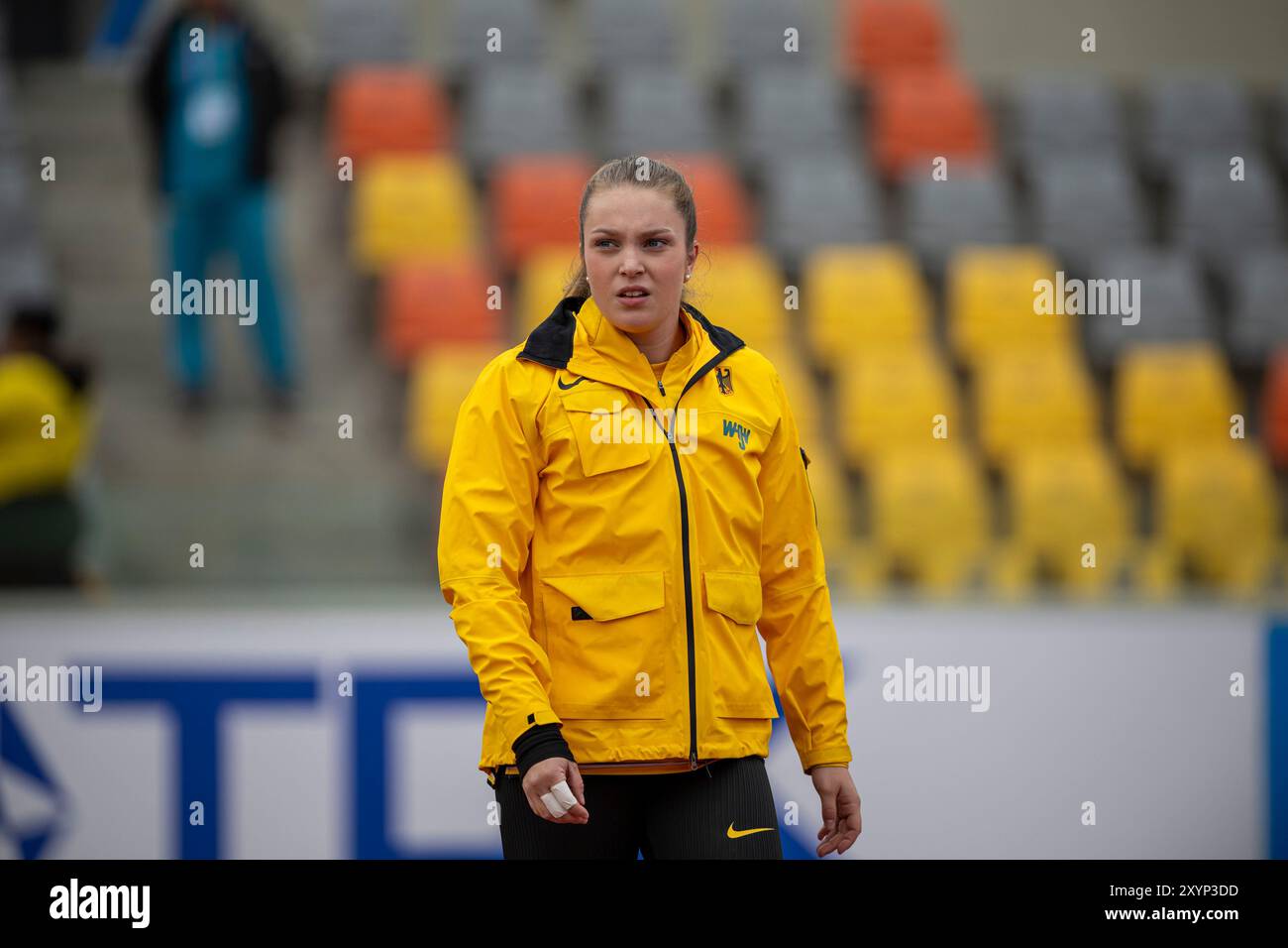 Jolina LANGE (LV 90 Erzgebirge), GERMANY, Shot Put Women PER, Leichtathletik, Athletics, U20 ...