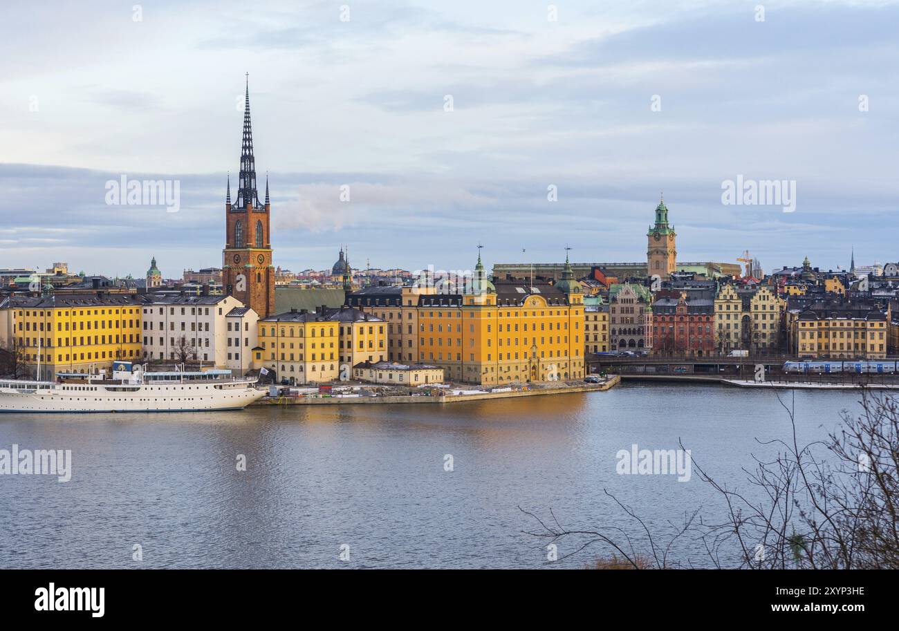 Stockholm skyline january hi-res stock photography and images - Alamy