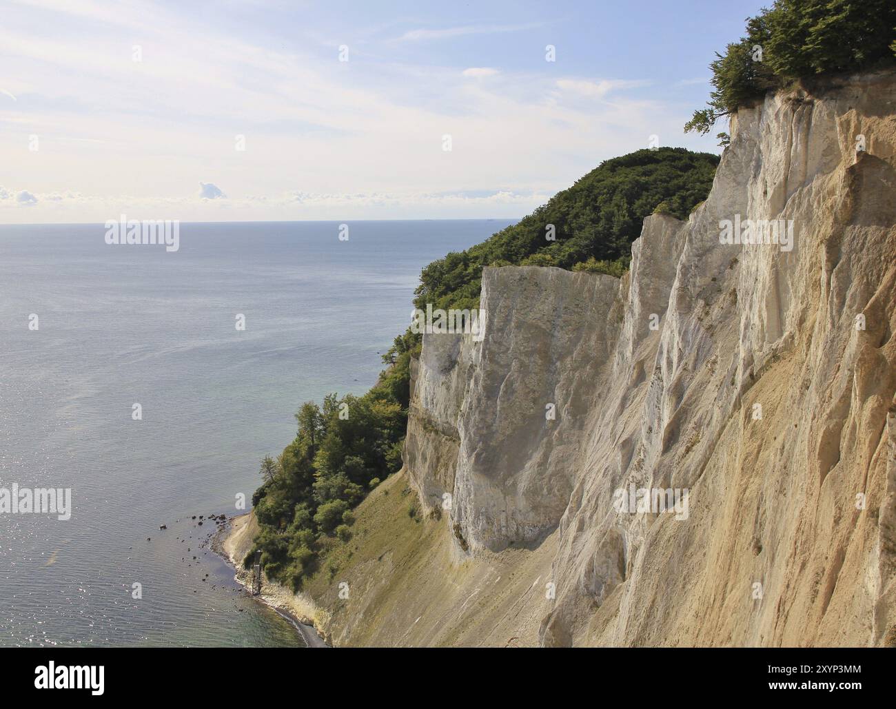 Moens Klint, unique limestone cliff in Denmark Stock Photo - Alamy