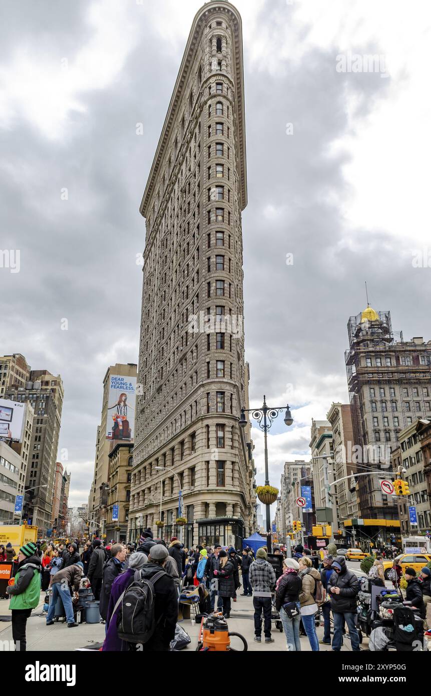 Flatiron building from top perspective hi-res stock photography and ...