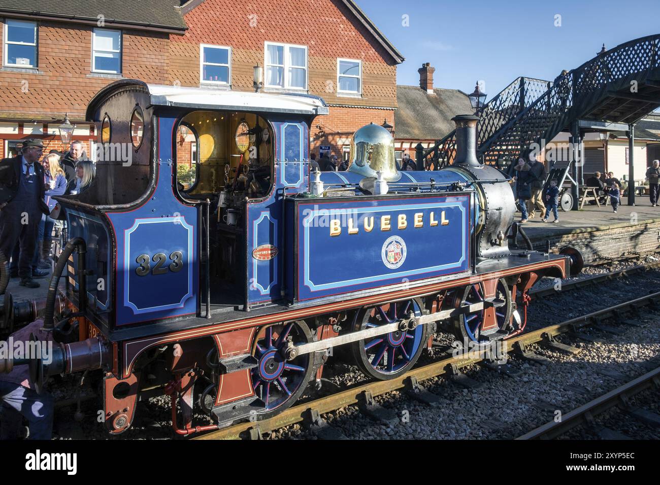 Bluebell railway steam locomotives hi-res stock photography and images ...