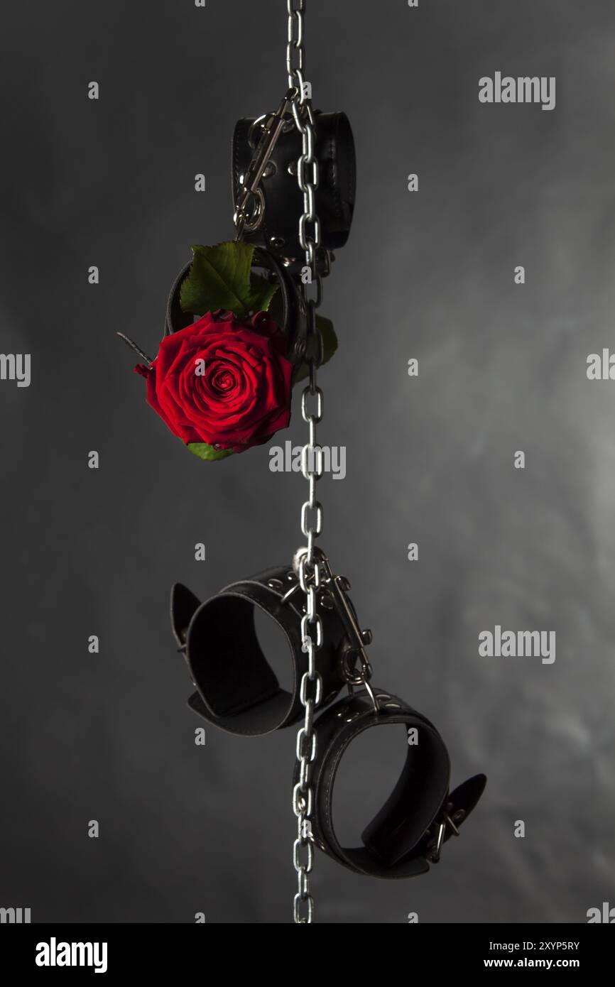 Chains with cuffs hi-res stock photography and images - Alamy
