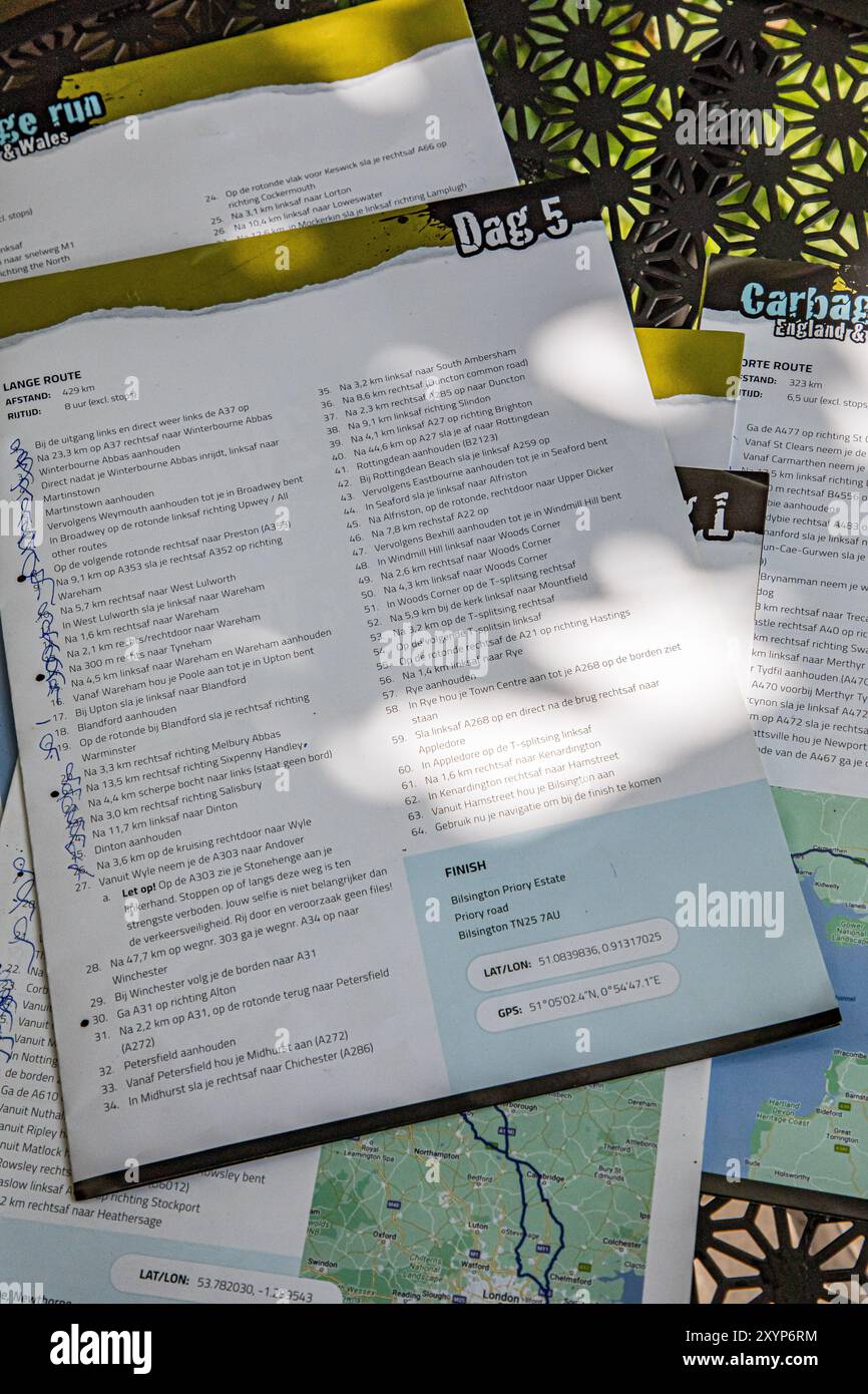 Warminster, England, 30th August, 2024, Carbage run is a 5-day road ...