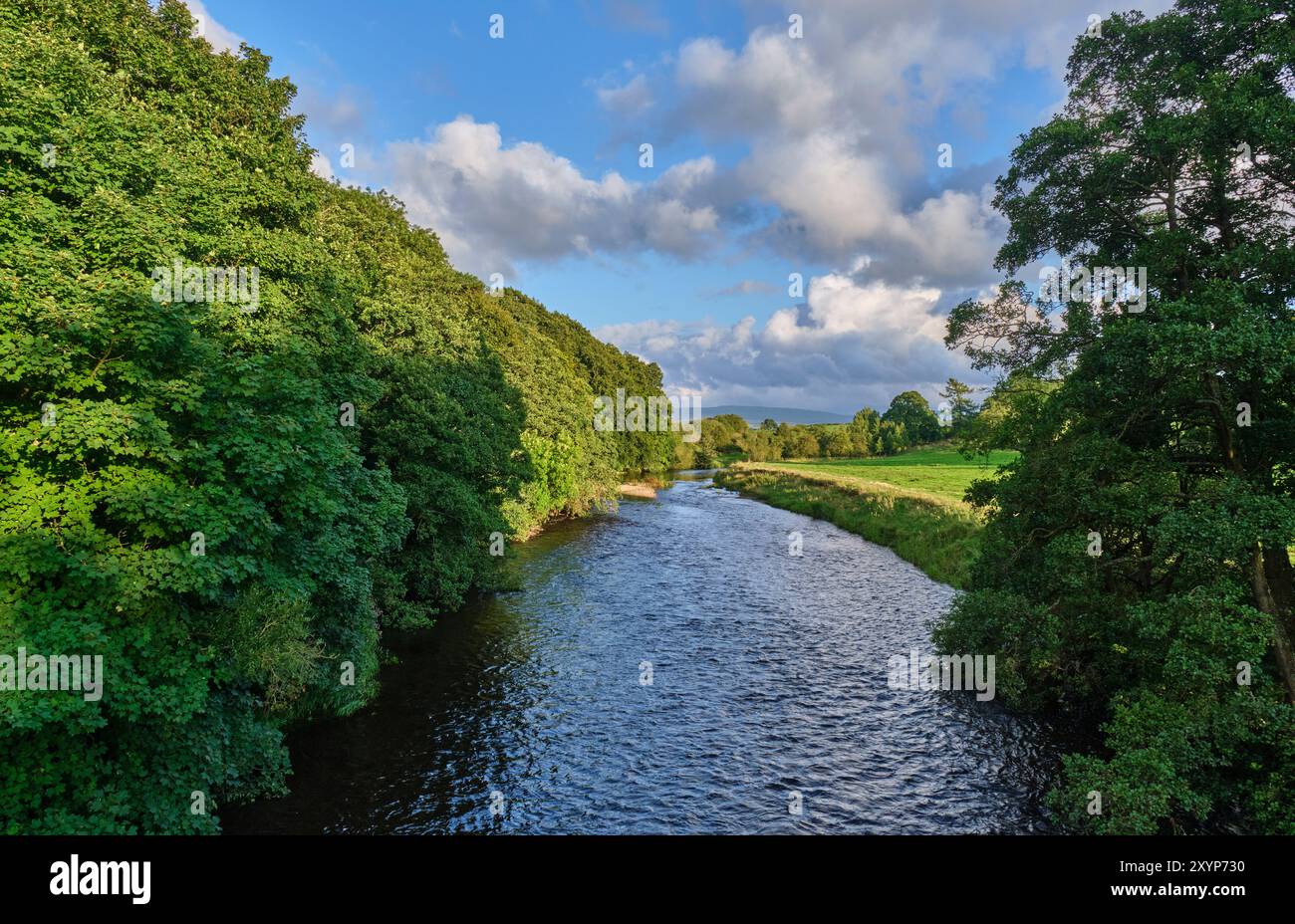 The River Eden, Warcop, Cumbria Stock Photo - Alamy