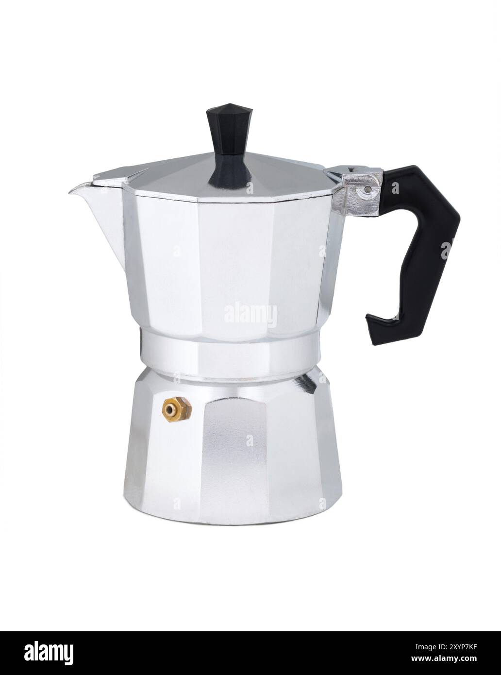 Vintage coffee maker pot isolated on white background Stock Photo - Alamy