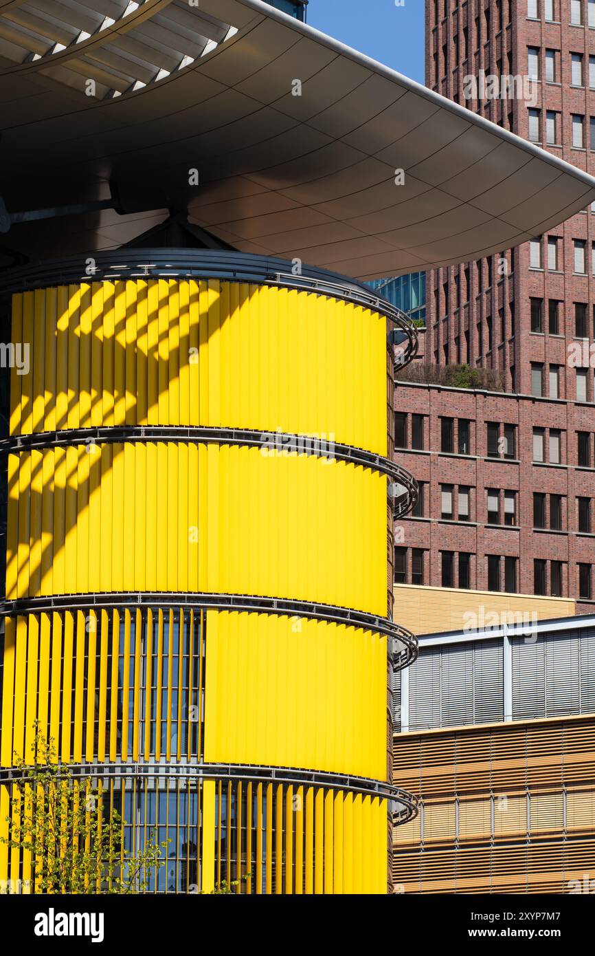 High-rise building at Potsdamer Platz in Berlin, Germany High-rise ...