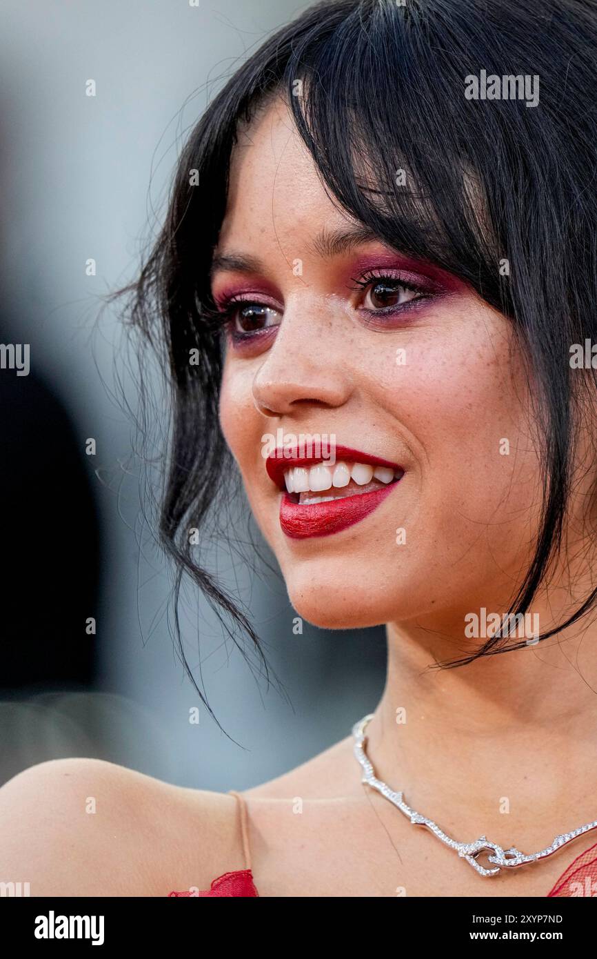 Jenna Ortega Attends A Red Carpet For The Movie Beetlejuice