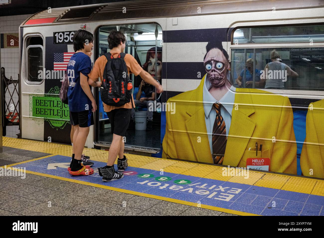 New York, New York, USA. 28th Aug, 2024. Beetlejuice Beetlejuice ...