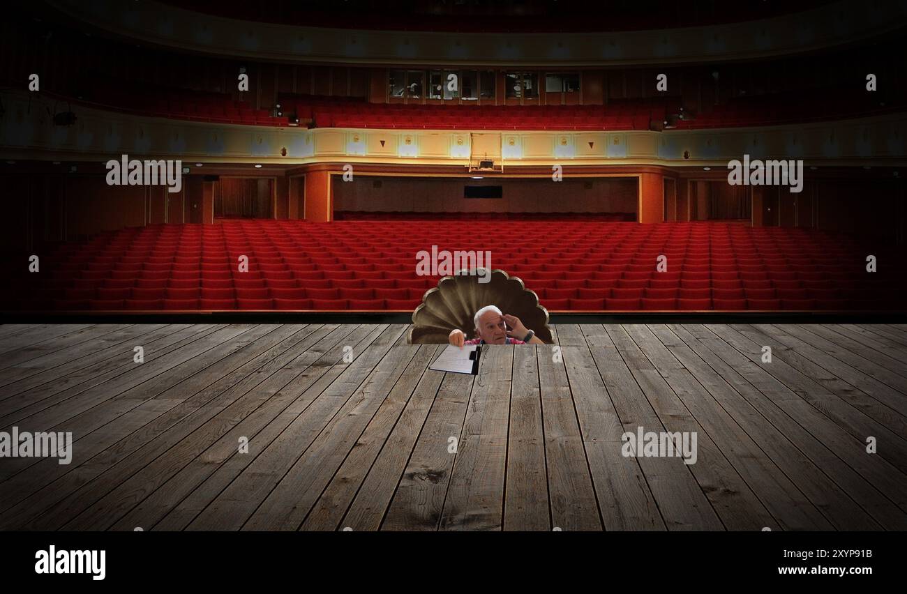 Stage prompter hi-res stock photography and images - Alamy