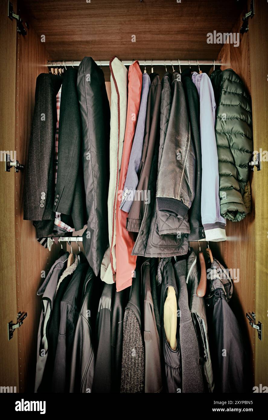 Open wardrobe hi-res stock photography and images - Alamy