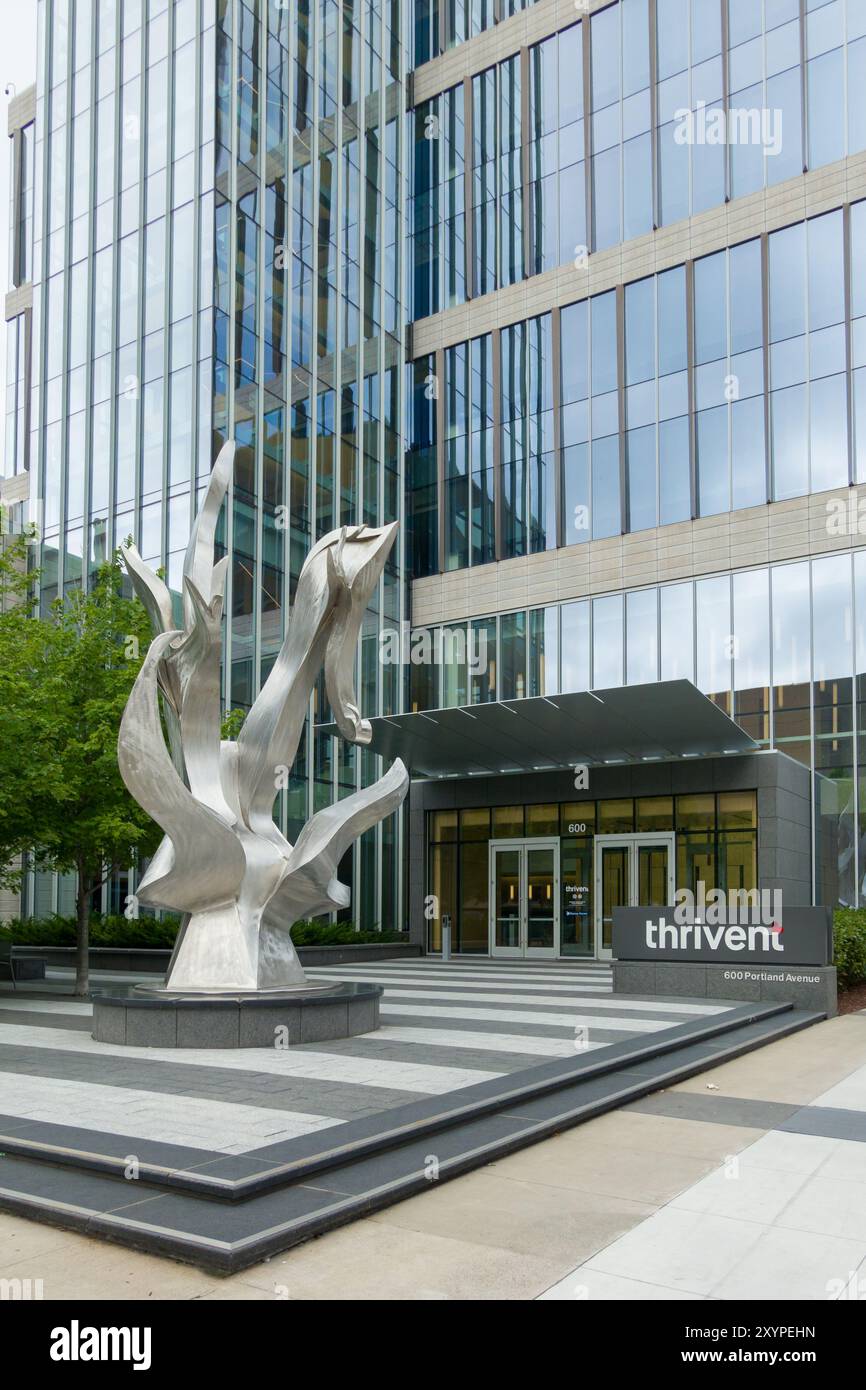 MINNEAPOLIS, MN, USA - AUGUST 25, 2024: Thrivent Insurance headquarters ...