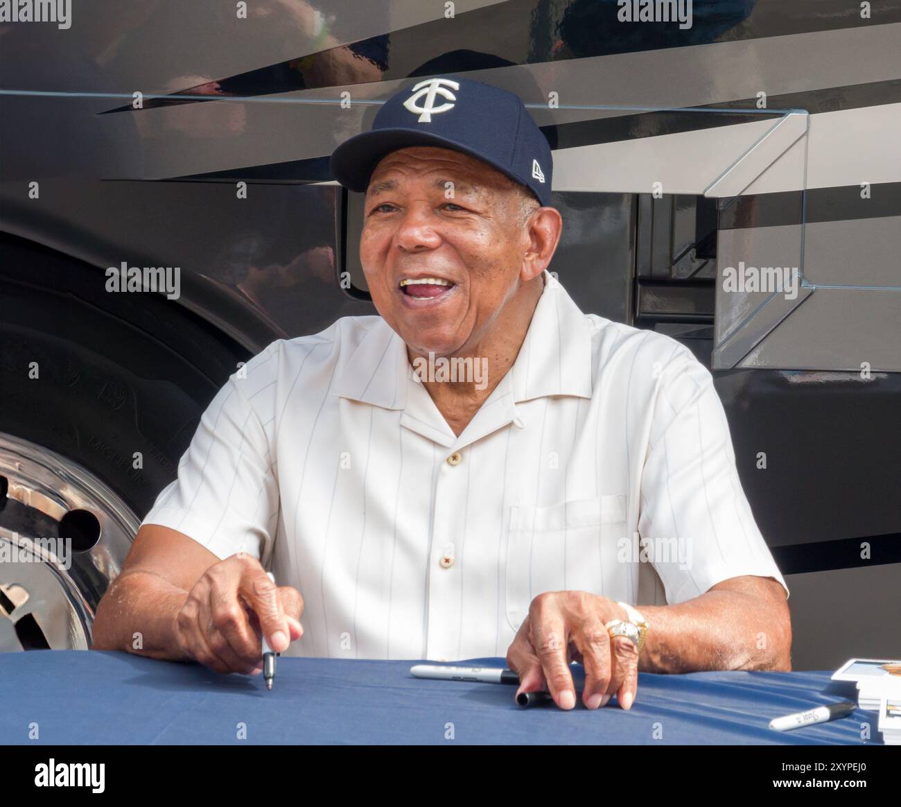 MINNEAPOLIS, MN, USA - AUGUST 25, 2024: Former major league baseball ...