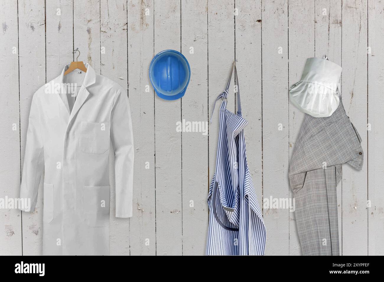 Lab coats hanger hi-res stock photography and images - Alamy