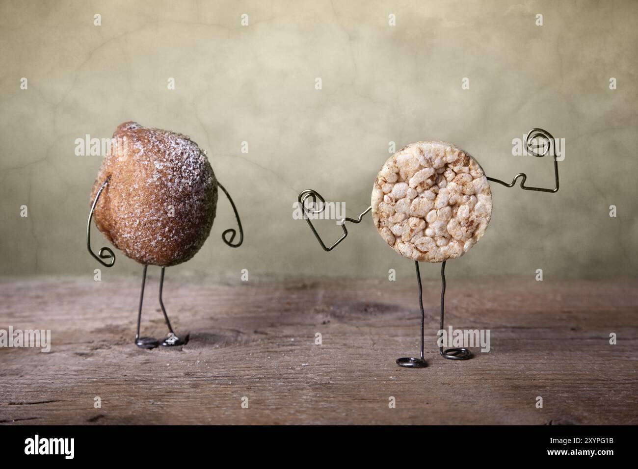 Still life with waffles Stock Photo - Alamy