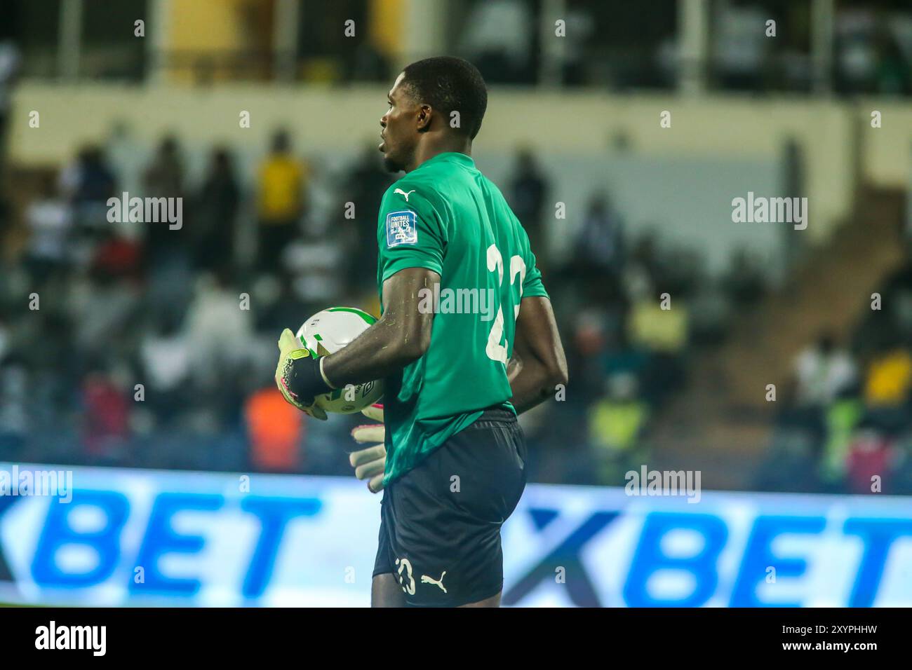 FRANCEVILLE, GABON - JUNE 11: Loyce Mbaba of Gabon during the 2026 FIFA ...