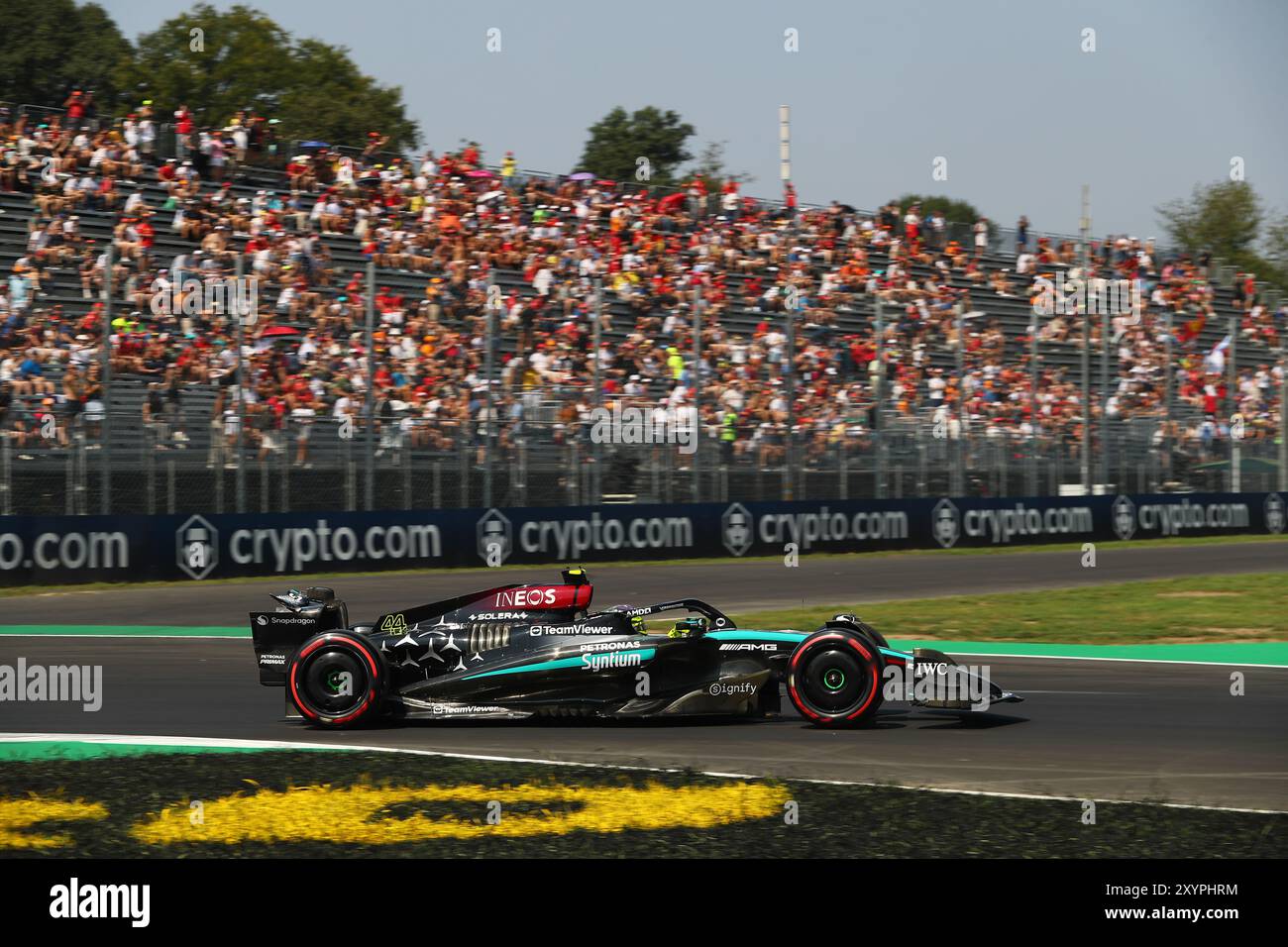 F1 monza 2024 lewis hamilton hi-res stock photography and images - Alamy