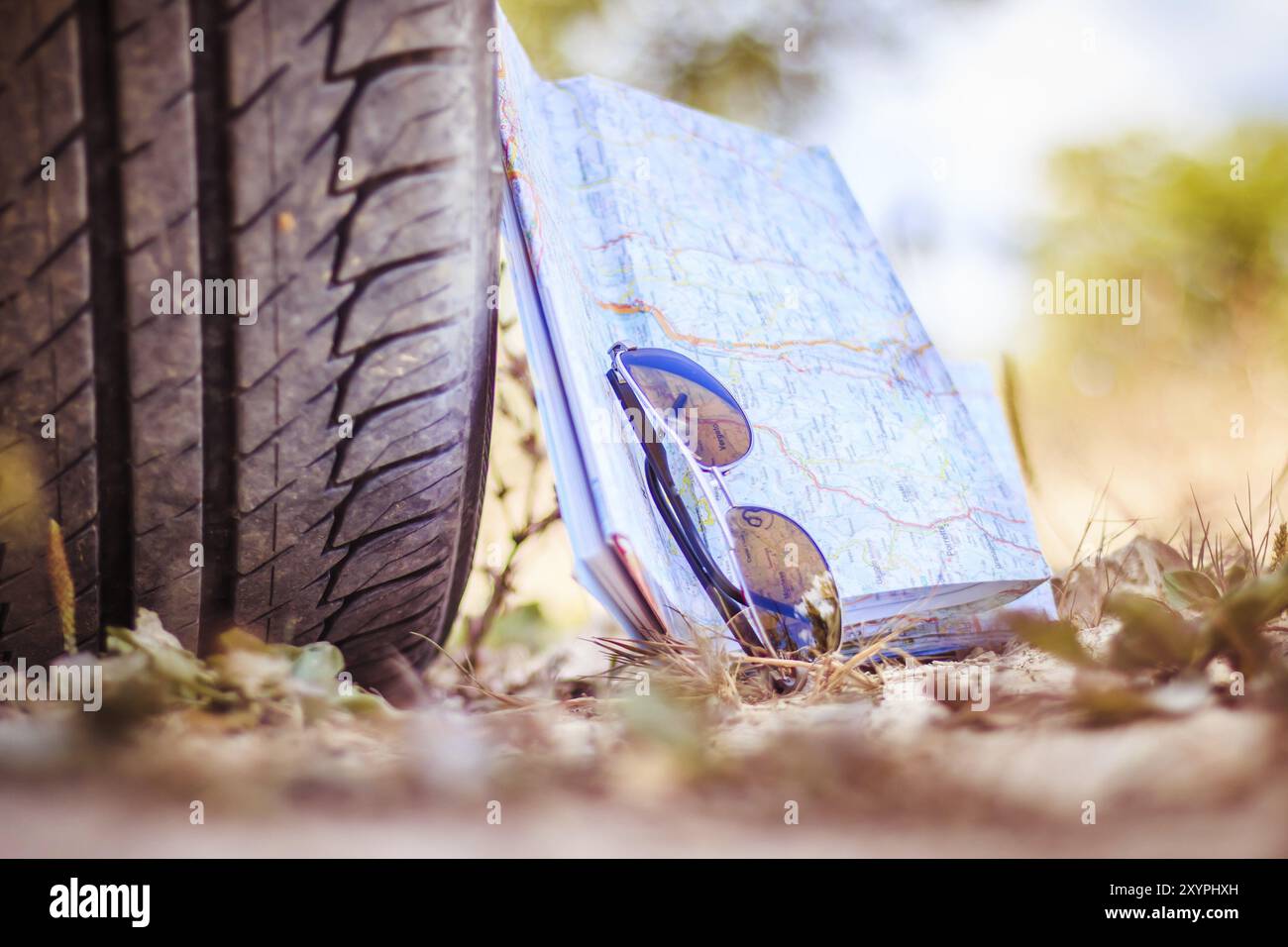 Map of tyre hi-res stock photography and images - Alamy