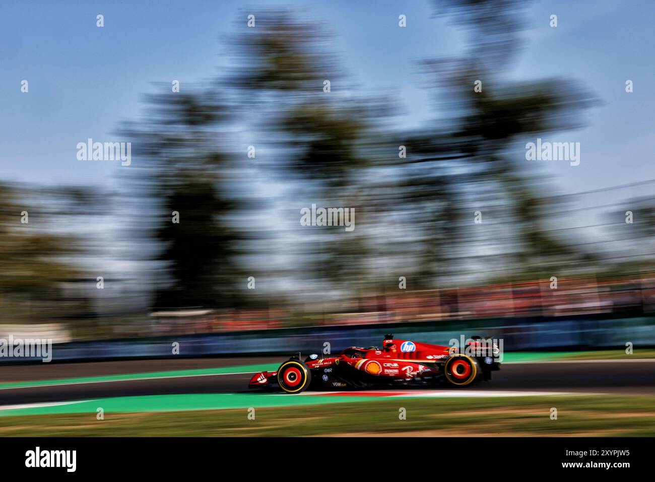 Monza, Italy. 30th Aug, 2024. Charles Leclerc (MON) Ferrari SF-24 ...