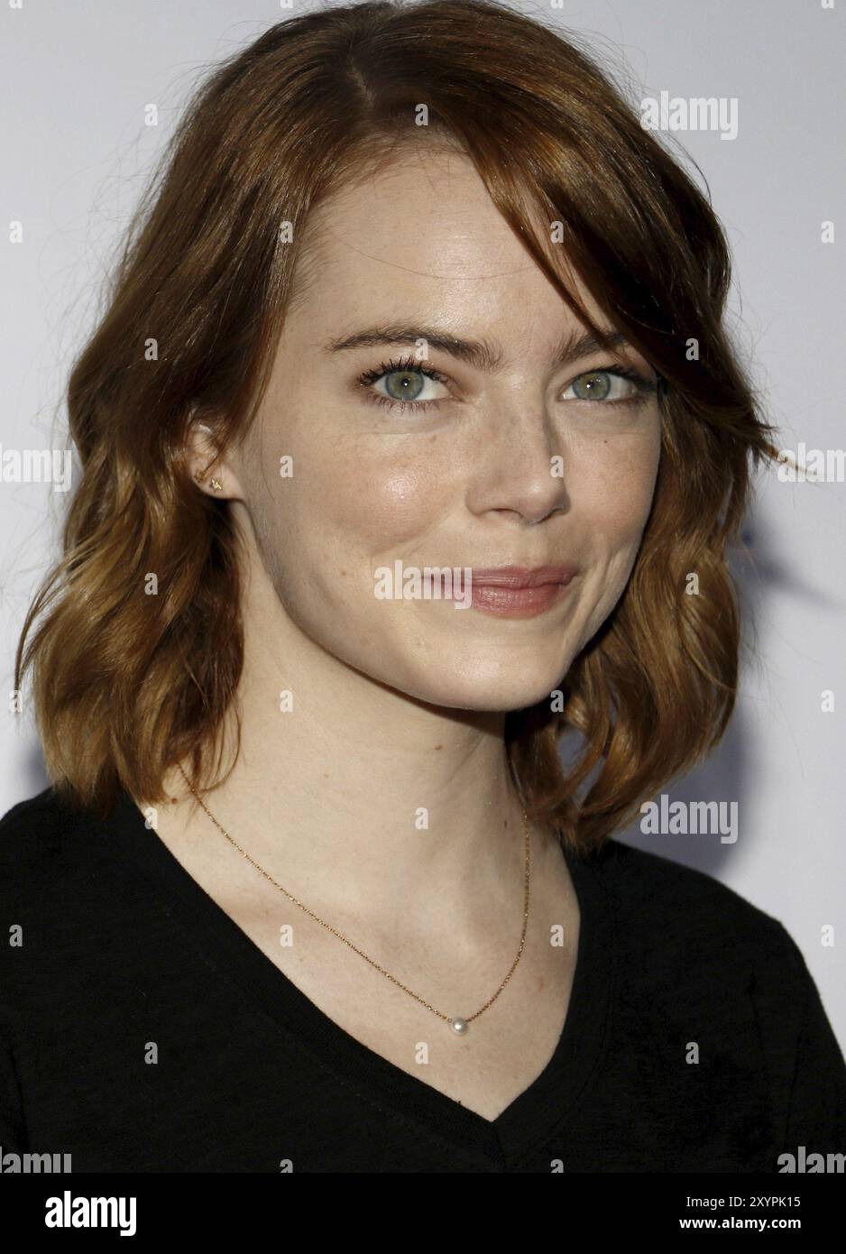 Emma Stone at the 5th Biennial Stand Up To Cancer held at the Walt ...