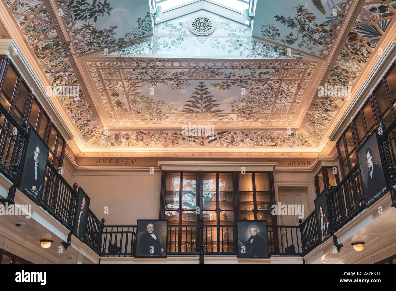 Murals inside the Stephen and Peter Sachs Museum at the Missouri ...