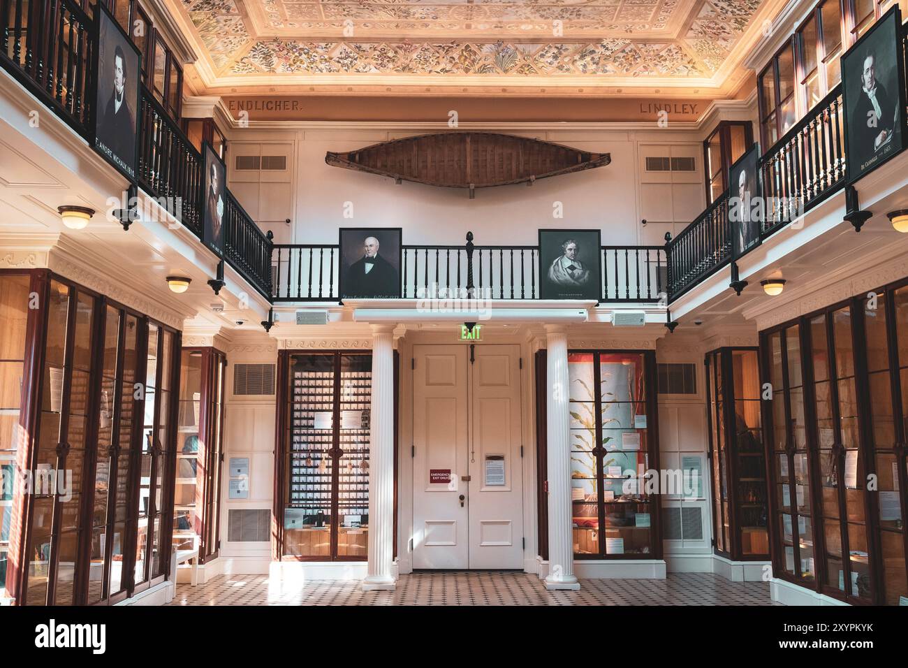 Murals inside the Stephen and Peter Sachs Museum at the Missouri ...