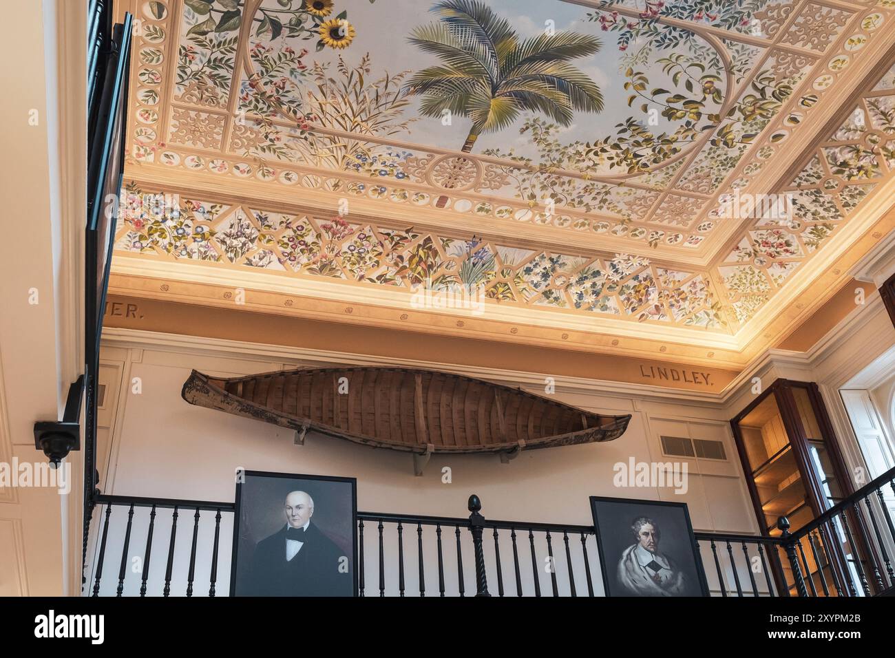 Murals inside the Stephen and Peter Sachs Museum at the Missouri ...