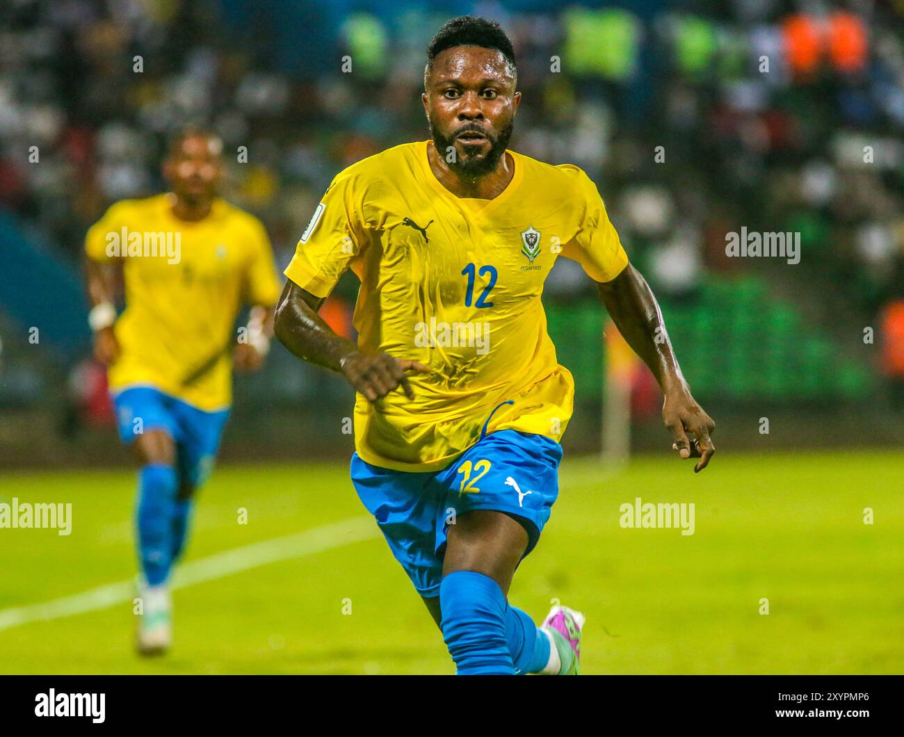 FRANCEVILLE, GABON - JUNE 11: Guélor Kanga of Gabon during the 2026 ...