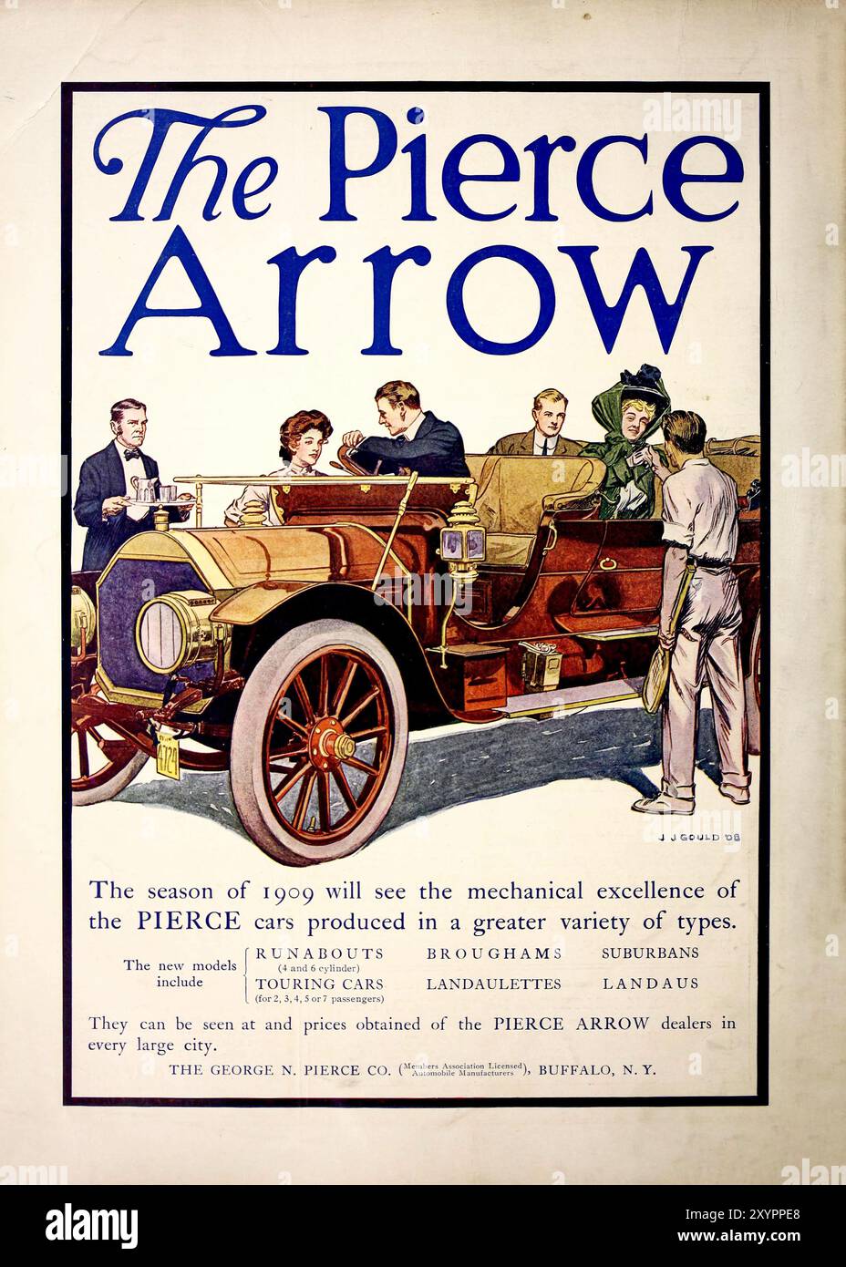 Pierce arrow motor car hi-res stock photography and images - Alamy