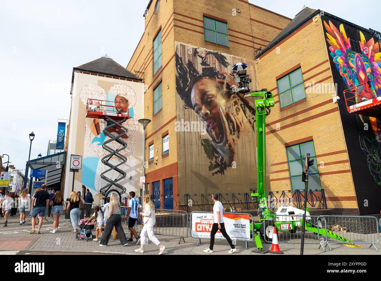 Southend City Jam 2024 street graffiti art event taking place in ...