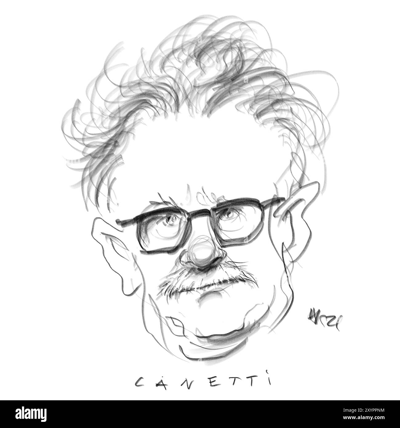 Elias canetti character sketch hi-res stock photography and images - Alamy