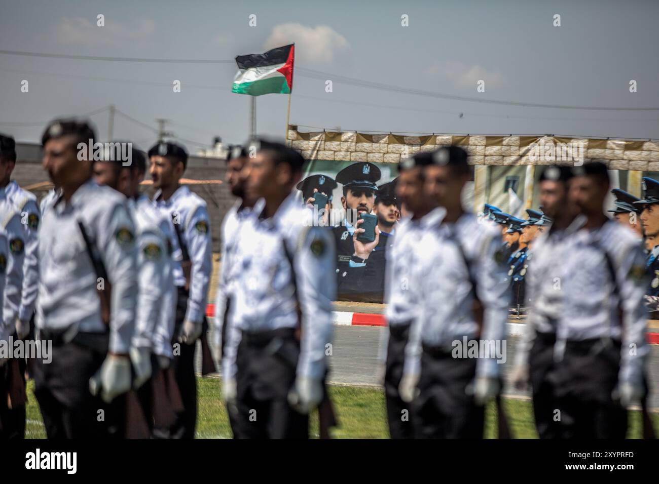 Gaza, Palestine. 30 June 2022. Newly graduated students from the Ribat ...